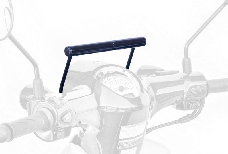 キジマ(Kijima) バイクパーツ ステー ハンドル マウントバー スチール製 スーパーカブ110('22-/JA59) φ22.2mm ブラック 204-0711ナビやスマホを見やすい位置に取り付けられるスーパーカブ110用のハンドルマ...