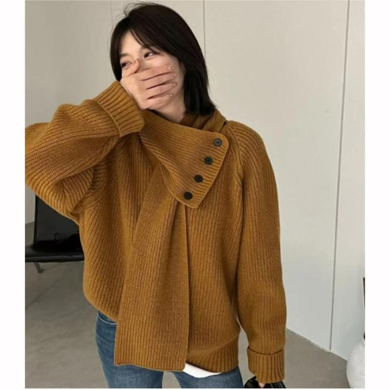 ・カテゴリ: 毛衣・スタイル: 休闲风・主な素材: 羊绒30-50%・柄: 几何图案・厚さ: 中等・款式: 套头・版型: 宽松型・袖型: 常规袖・袖丈: 长袖・流行元素: 立体装饰・衣長: 普通款(50cm<衣長≤65cm)・工艺: ...