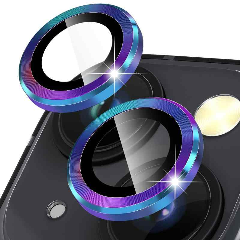 CloudValley iPhone 14 (6.1 インチ) および iPhone 14 Max (6.7 インチ) 用 カメラ レンズ保護フィルム