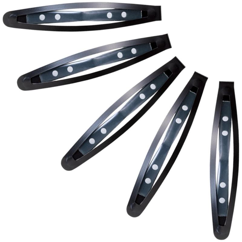 コモライフ すべり止め付きのパッチンピン 5個組 M ヘアピン シンプル ピン留め 黒 髪留め クリップ 男女兼用パッチンタイプのヘアピン5個組シリコンチューブで髪の毛のズレ防止サッと留めるだけで、スッキリまとまり、忙しい朝にもピッタリフォ...