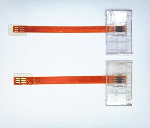 mini b-cas 変換アダプター　2個セット　Aタイプ、Bタイプに対応mini B-CASカードの角の欠けた部分を手前にして挿入するAタイプとmini B-CASカードの角の欠けた部分から挿入するBタイプのセット商品です。取扱説明書は付...