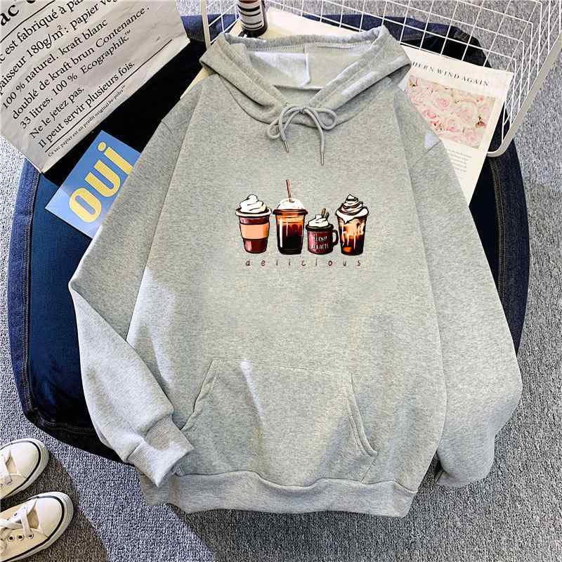 ・カテゴリ: フーディ・スタイル: 可愛い・主な素材: ポリエステル100%・袖丈: 長袖・袖型: 通常袖・フード: フード付き・厚み: 中厚・柄: プリント・カラー展開: ホワイト、ライトグレー、ブラック、レッド、ライトブルー、ダークグリ...