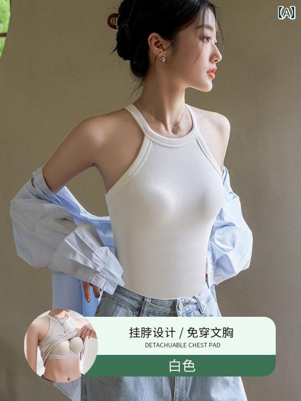 ・スタイル: 街頭潮人・ネックライン: セットイン・衣丈: 普通丈・流行要素: 背帶・主な素材: 粘膠纖維90-95%・カラー展開: 白色、黒色、杏色、薑黄色、麻灰色、青色、カーキ色、緑色・サイズ展開: S、M、L、XL・伸縮性: 中伸縮・...