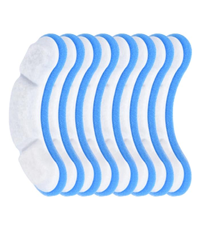 ald 猫 給水器 フィルター 水 給水機 軟水化フィルター ペット給水器交換用フィルター 自動給水器に適用 活性炭 イオン交換樹脂 (青い, 8)