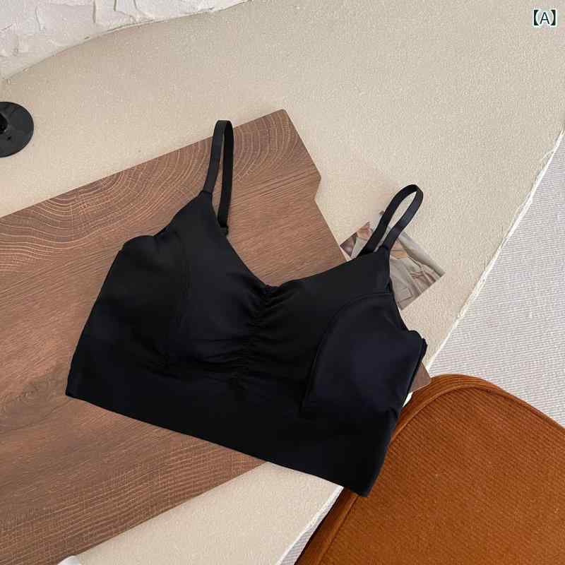 ・カテゴリ: 抹胸・スタイル: 簡約休闲・主な素材: 锦纶80%以上・衣丈: 及胸・カラー展開: ブラック、ホワイト、浅黄色、灰紫色、ミルク黄色・サイズ展開: 均码・対象年齢層: 青年・デザイン: 美背型・機能: 按摩、聚拢、透気、上托、美...