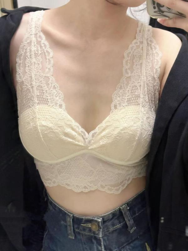 ・主な素材: 綿・スタイル: セクシー・機能: 美背・カラー展開: 杏色、白色、粉色、黒色・サイズ展開: S、M、L、XL