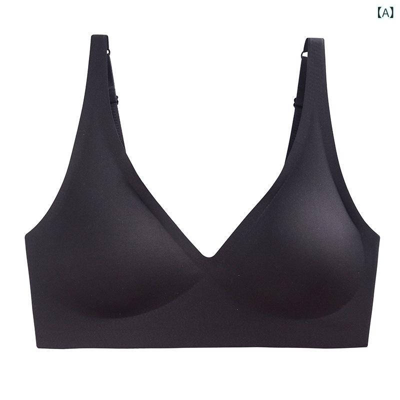 ・機能: 無縫、美背、吸汗、防走光、調整型、快適、側収、副乳収納、大胸対応、その他・主素材: ナイロン・裏地素材: スパンデックス・裏地含有率: 30%～50%・スタイル: U型・ワイヤー: なし・カップタイプ: 3/4カップ・カップ厚: ...
