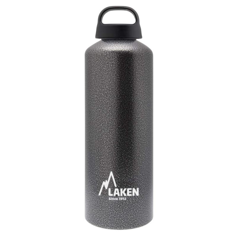LAKEN(ラーケン) クラシック 1.0L アルミボトル 水筒基準重量：約163g　サイズ：直径8.0×25.7cm
