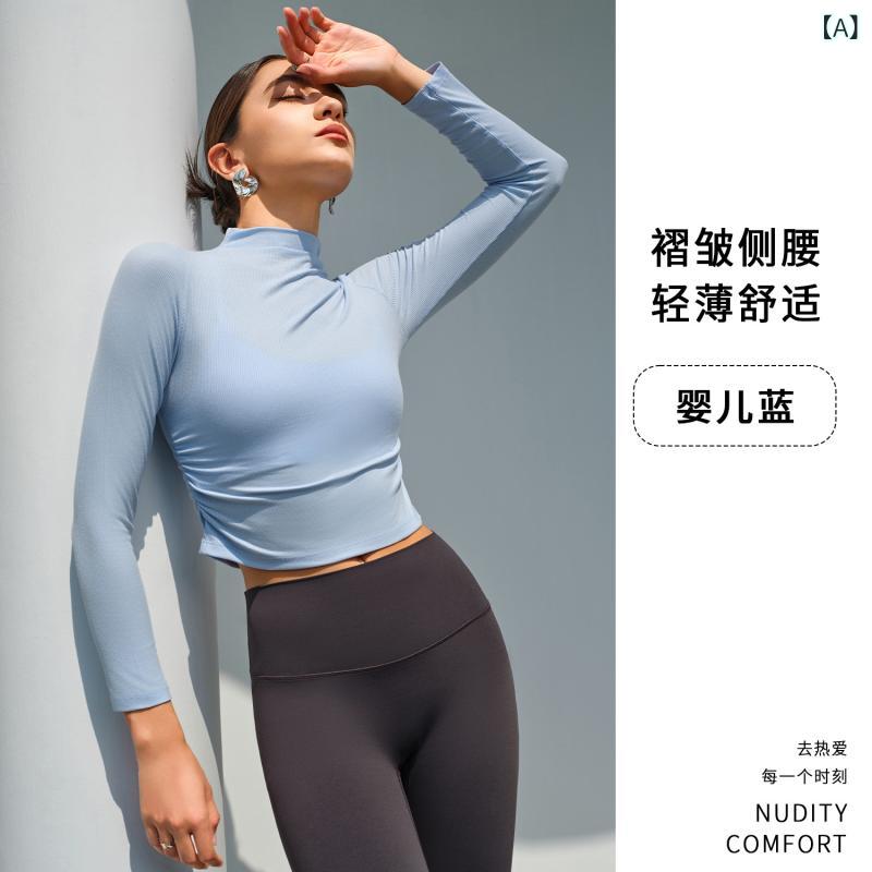 ・機能: 吸湿排汗・性別: 女・柄: 純色・主な素材: ナイロン92%・裏地素材: スパンデックス8%・カラー展開: ベビーブルー、ライトヘンプグレイ、ロータスパンク、グースエッグイエロー、ブラック・サイズ展開: S,M,L,XL・袖丈: ...