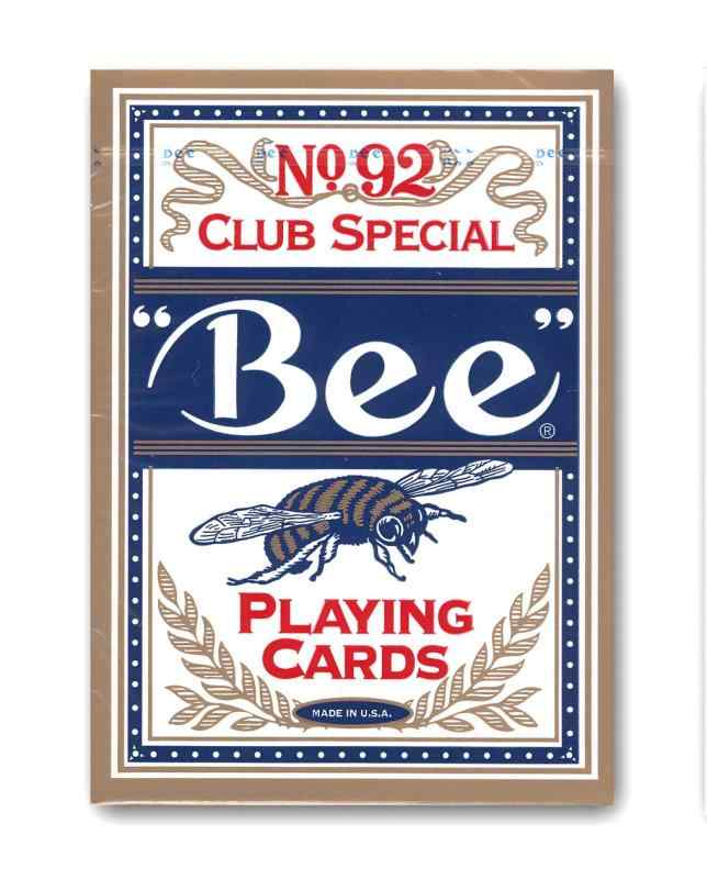 マツイゲーミングマシン トランプ ビー 青88×63mm(ポーカーサイズ)