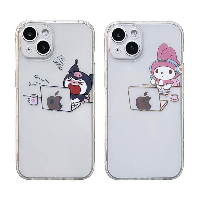 [GREDINO] iPhone 14 用 ケース クロミ スマホケース iphone 12 适用 全機種対応 クリアケース TPU すり傷防止 指紋防止 耐衝撃 サンリオ iphone 13 ケース 携帯保護カバー 薄型 ソフト 軽量【デ...