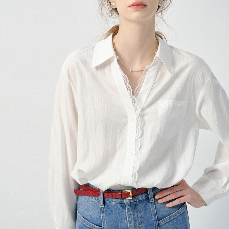 ・カテゴリ: シャツ・スタイル: 通勤・主な素材: ポリエステル30%～50%・袖丈: 長袖・袖型: シャツ袖・柄: 無地・カラー展開: 長袖、短袖・サイズ展開: S、M、L、XL・版型: ゆったり・衣長: 普通(50cm＜衣長≤65cm)...