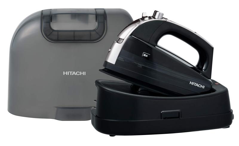 日立 コードレススチームアイロン ハンガースチーム機能付き 温度表示液晶ディスプレイ搭載 高温・中温スチーム パワースチーム スプレー CSI-307 XSサイズ:23×25.7×15.3cm本体重量:2kg水タンク容量:満水量約140mL...