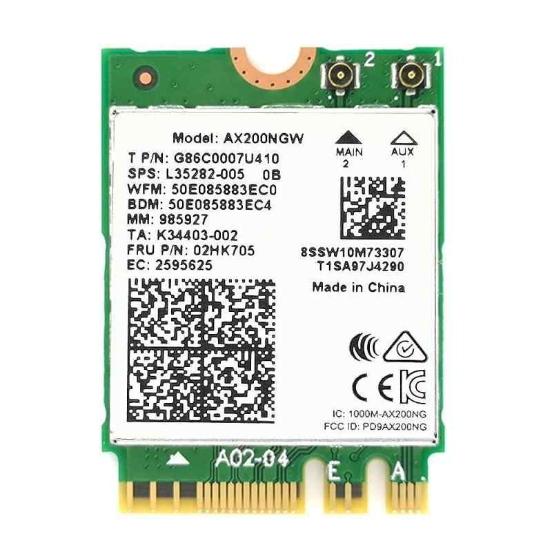 WiFi Card with Bluetooth for Intel| MU-MIMO, WiFi Upgrade for PC | Works with Intel, AMD, Linux &amp; Windows 10/11 | No...