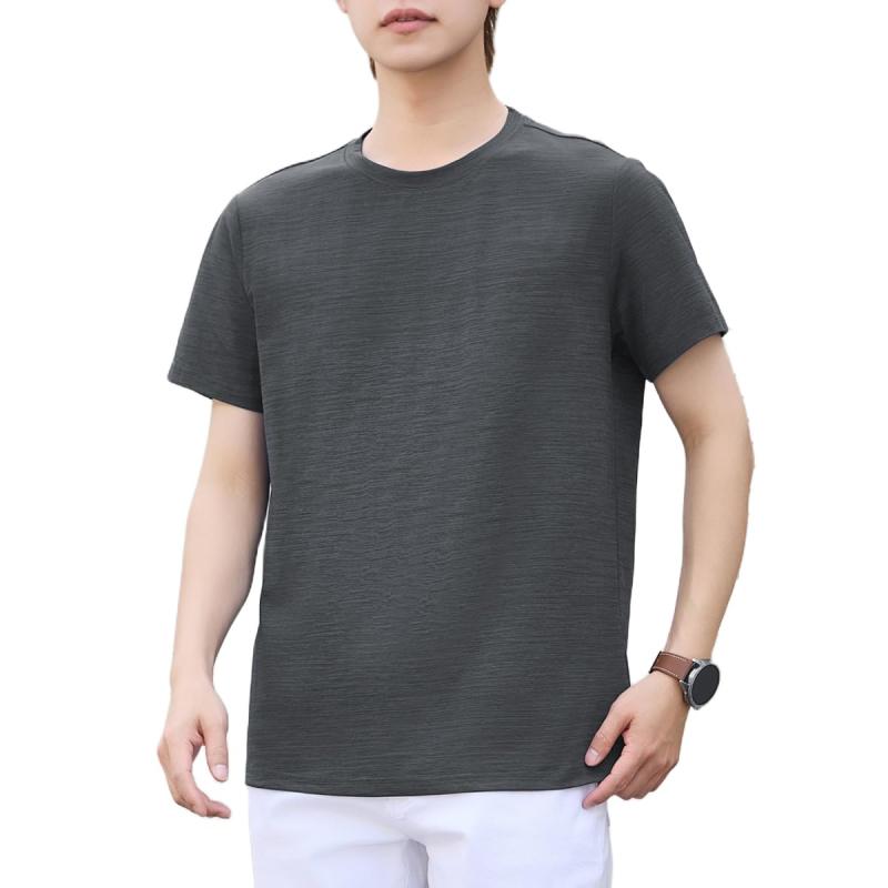 [COOFANDY] tシャツ メンズ 半袖 5.3オンス 柔らかい生地 透けにくい クルーネック カジュアル 涼しい 速乾 伸縮性 シワなりにくい 無地 夏服 アンダーウェア おしゃれ(S~XXL)【日本のサイズ】このtシャツ メンズ 半...