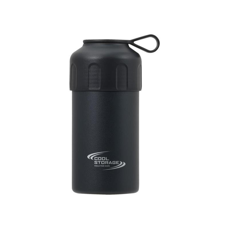 パール金属 保冷 ペットボトル カバー ホルダー クーラー 500ml 600ml ボトル缶 390ml 兼用 ステンレス製 真空二重構造 真空断熱 ブラック クールストレージ ボトル缶も使える D-6780製品サイズ:(約)幅11×奥行9...