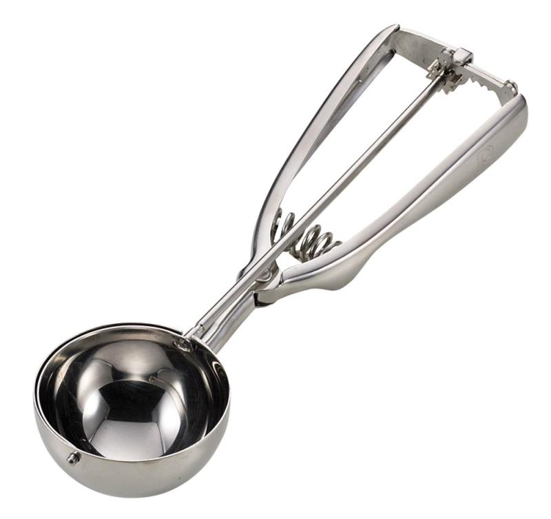 パール金属 EEスイーツ ステンレス製 アイスディッシャー D-4952メーカー型番:D-4952サイズ:(約)幅63×奥行38×全長230mm重量:(約)150g容量:60ml材質:ステンレス鋼