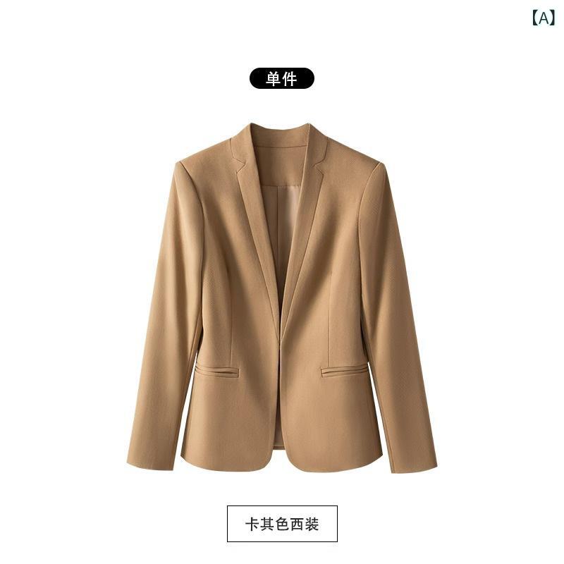 ・主な素材: ポリエステル100%・カラー展開: 卡其長袖西装圓領,単条卡其半裙,単条卡其褲子,卡其長袖西装+半裙,卡其長袖西装+西褲・サイズ展開: S,M,L,XL,XXL・袖丈: 長袖・パンツ丈: 長丈・袖型: 通常袖
