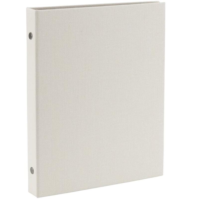 ナカバヤシ cotto. 黒台紙フォトアルバム 6穴・バインダー式/L・KG判2段ポケット台紙 ホワイト A-COPLY-401-W本体寸法:タテ215xヨコ175x背巾27mm、ケース寸法:タテ220xヨコ176x背巾28mm本体重量(ス...