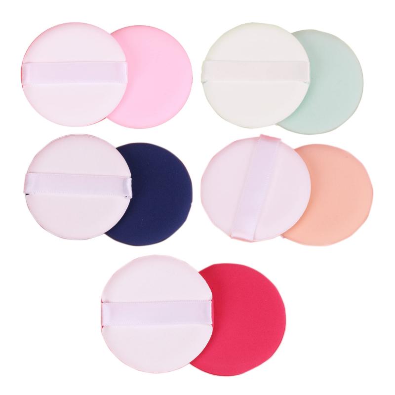 nullie 化粧パフ ファンデーション メイクパフ クッションファンデパフ 5色計50個セットメイクのりと衛生面はこれで解決：定期的にパフを交換したい人にオススメの、ファンデーション用パフ50個セットです。大容量セットなので、頻繁に取り替...