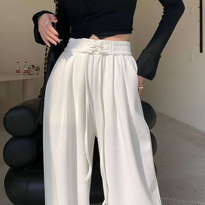 ・カテゴリ: ワイドパンツ・スタイル: 通勤・主な素材: ポリエステル・主な素材2: スパンデックス・主な素材2含有率: 30%以下・パンツタイプ: ワイド・パンツ丈: ロング・ウエストタイプ: ハイウエスト・流行要素: 紐・カラー展開: ...