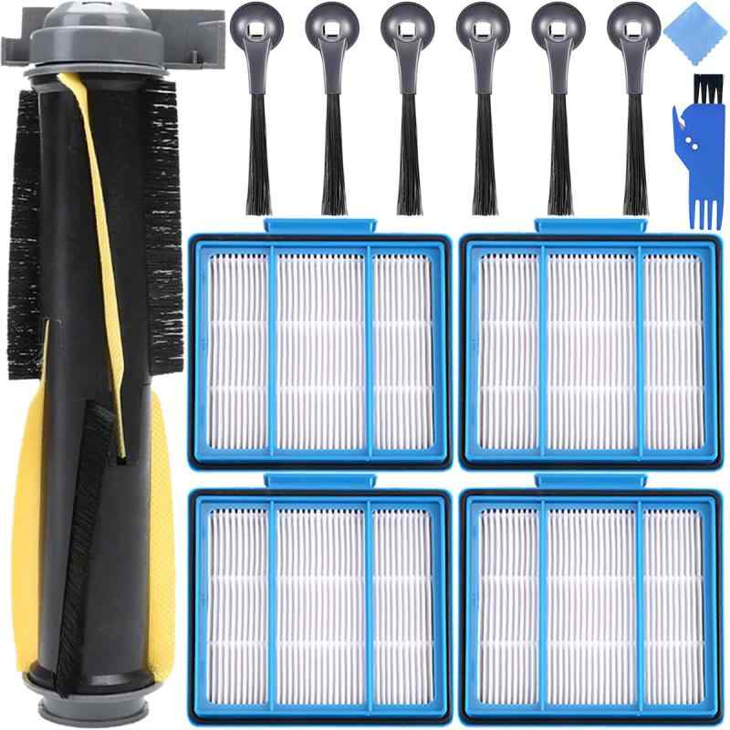 EATBALE 交換部品 アクセサリーキットShark用 IQ Self-Empty RV1001AE EZ AV1002AE AV911S UR1005AE UR1000SR RV912S RV1000SEU ロボット掃除機用、モップパッ...