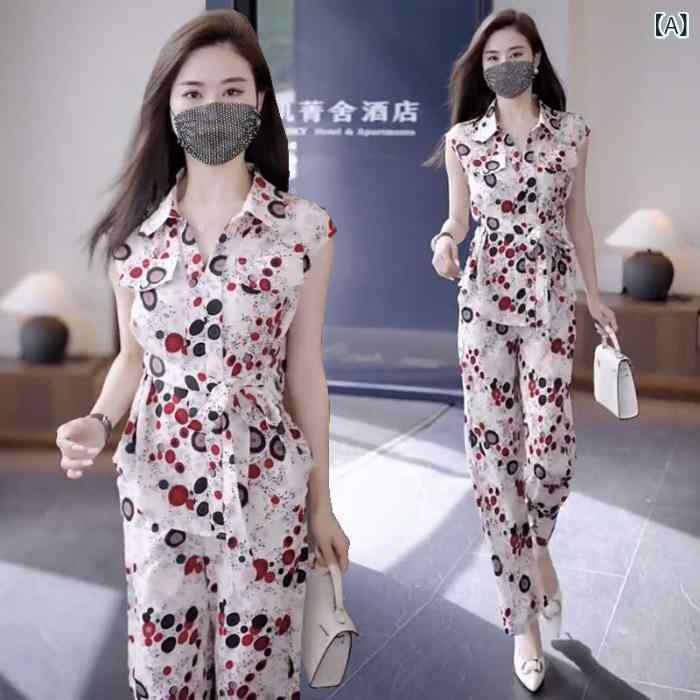 ・柄: 花朵, 3D/立体图案・パンツ丈: 長丈・プリント: 印花・主な素材: ポリエステル・カラー展開: 赤, 緑・サイズ展開: M, L, XL, 2XL, 3XL, 4XL・スタイル: 韓国風カジュアル・カテゴリ: 女性用カジュアルパ...