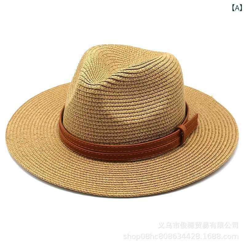 ・カテゴリ: 草帽・スタイル: 復古・主な素材: 紙・帽頂: 高頂・帽檐: 広檐・カラー展開: 卡其色、米色、奶白色、黒色、漂白色、藕粉色、灰色、上青色、玫红色、橘色、黄色、宝藍色、湖藍色、紫色、浅藍色・サイズ展開: 均码・機能: 防晒、透...