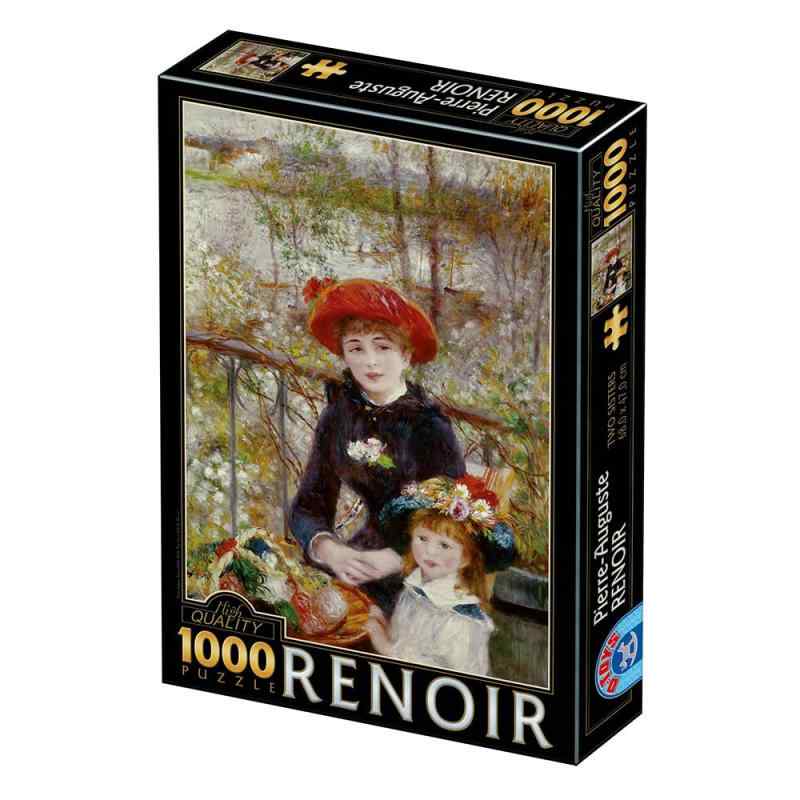 1000ピース ジグソーパズル D-Toys・66909-RE01 Auguste Renoir : Two Sisters on the Terrace 47×68cmピース数:　1000ピース完成サイズ:　47 × 68 cm対応フレー...