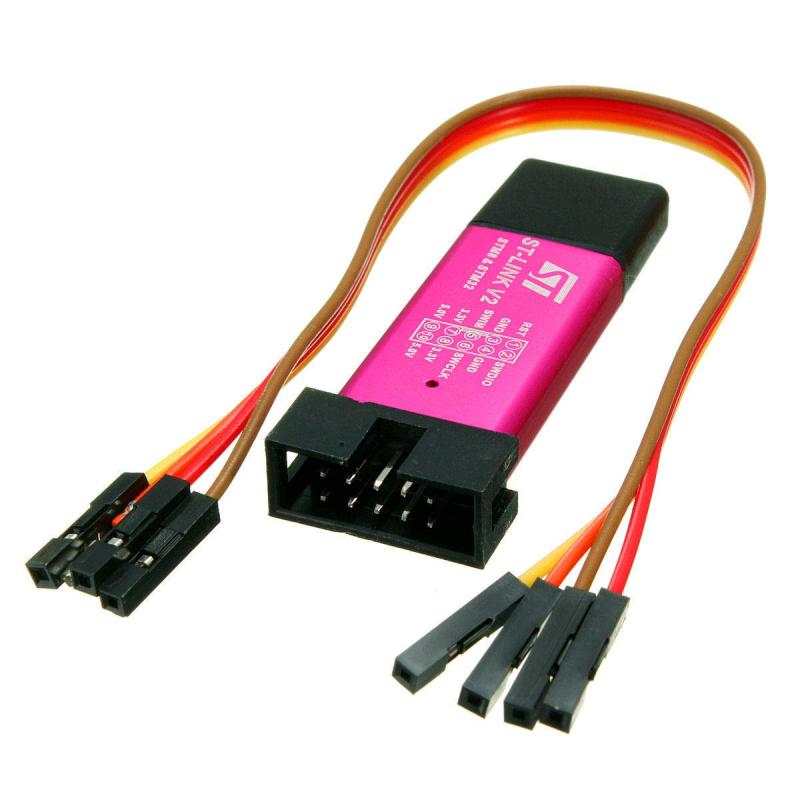 Hailege STM32F103C8T6 STM8 STM32 STM32 ST-Link V2エミュレータダウンローダープログラマー5Vの電力出力を増やすと、出力I / Oポート保護は、ST-LINKV2の損傷によって引き起こされる操作...