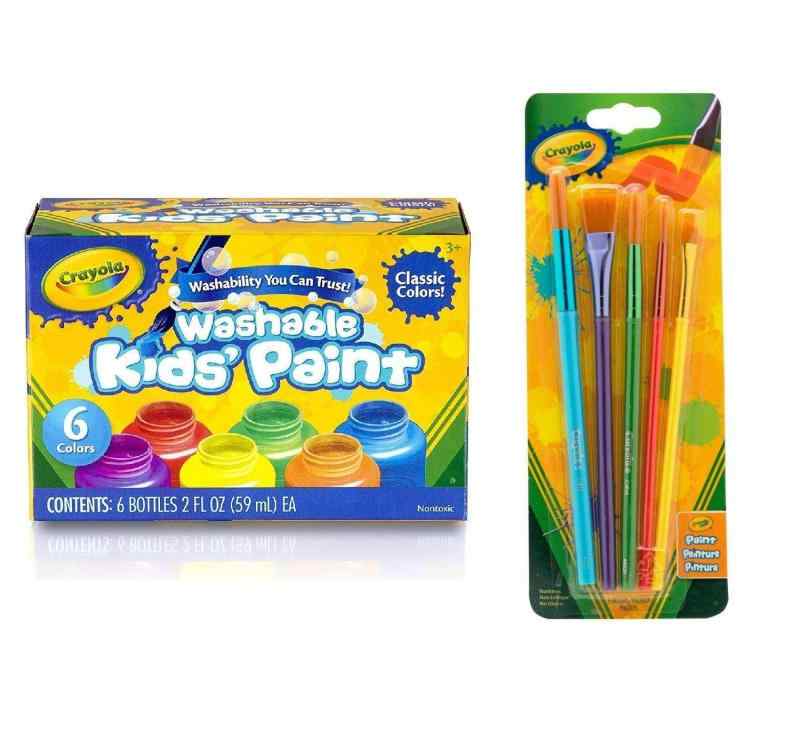 [クレヨラ]Crayola Washable Kid's Paint 2 oz Each 54-1204 [並行輸入品]インポート商品並行輸入品のため、箱などに傷、かすれ等がある場合があり、ギフト・コレクションには不向きな場合があります。