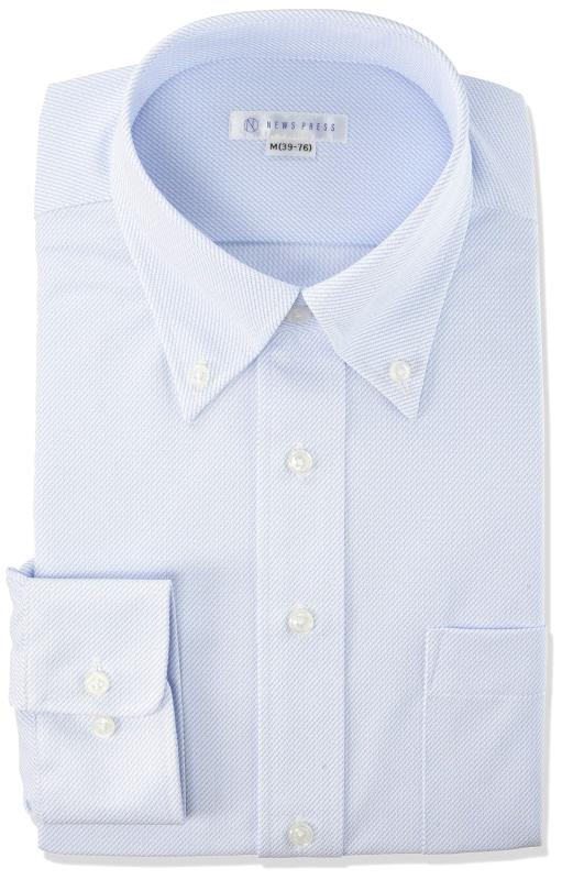 FLEXJAPAN(フレックスジャパン) ワイシャツ ノーアイロン ニットシャツ ストレッチ 吸水速乾 抗菌防臭 形態安定 長袖EWNP50メンズSIZE:M ゆき丈:80cm ネック:39cm 身幅:56cmSIZE:M ゆき丈:84cm...