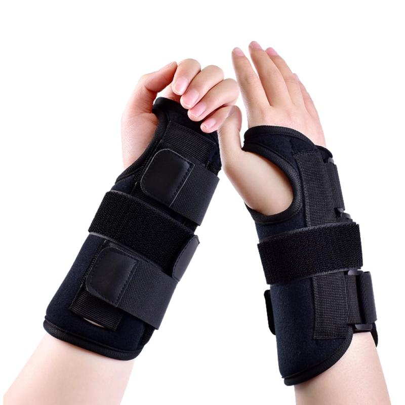 手首サポーター 【左右 2枚入り】 固定 手関節 膨脛 サポーター手首保護 軽量アルミプレート板 強力サポート 三重マジックテープ 固定バンド 負担軽減 けが防止 男性 女性 Meidlan 3サイズ揃【軽量アルミプレートを採用】手の甲・手...