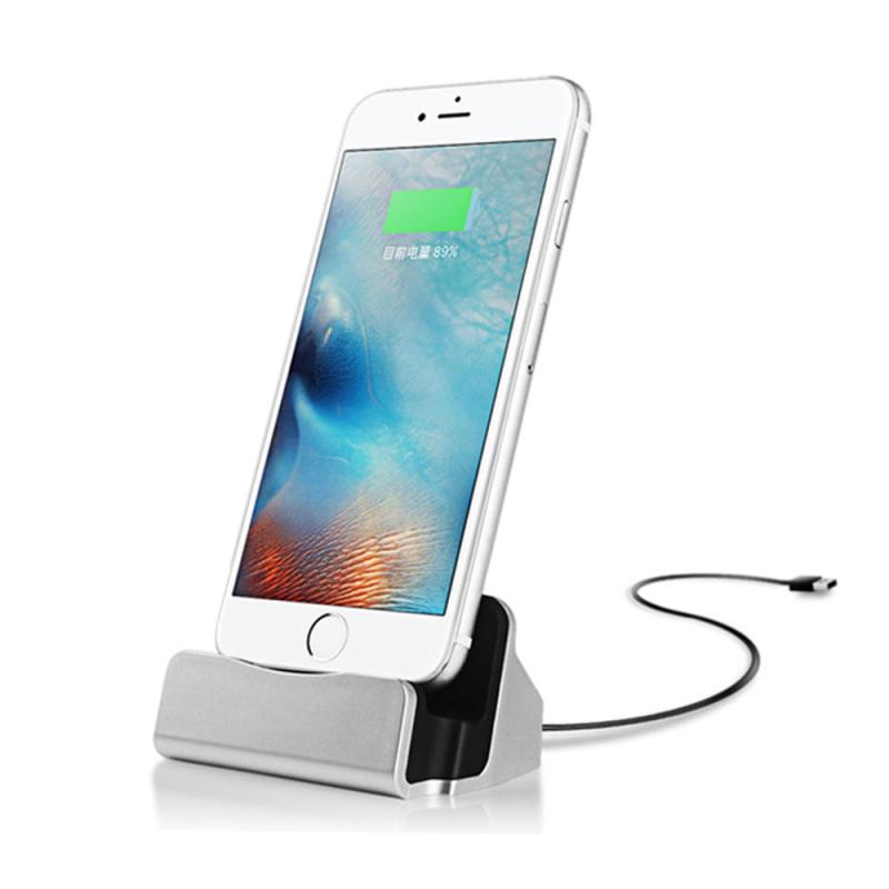 【Ceavis】iPhone 充電スタンド iPhoneケーブル 同期 スタンド usb ケーブル付き 置くだけ充電 データ転送素材:ABS対応機種：iPhone 6s/iPhone 6s plus / iPhone 6/iPhone 6 ...