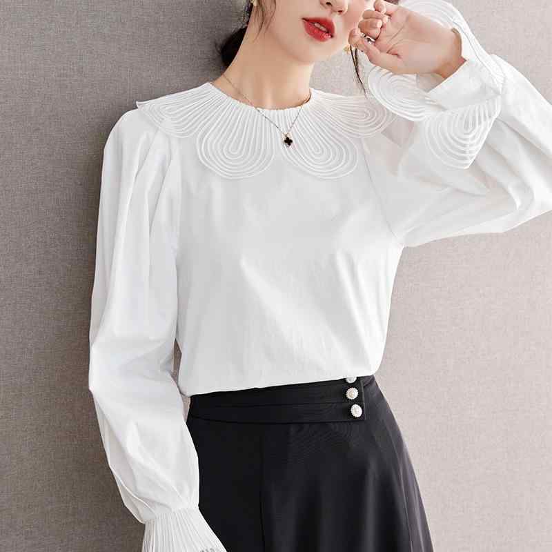 ・カテゴリ: シャツ・スタイル: 通勤風・主な素材: 綿70-80%、ポリエステル20-30%・パターン: 無地・デザイン: 開衫・袖丈: 長袖・加工: ノーアイロン・フィット: 標準・着丈: 普通(50-65cm)・ネックライン: ラウン...