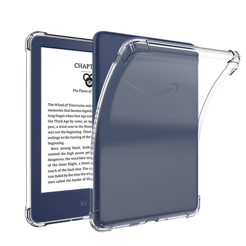 For Kindle Paperwhite 用の保護ケース 2021 第11世代 For Kindle Paperwhite (Newモデル) 用の ケース 6.8インチ 2021 新型 第11代用 透明TPU材質 軽量薄型保護カバー 防衝...
