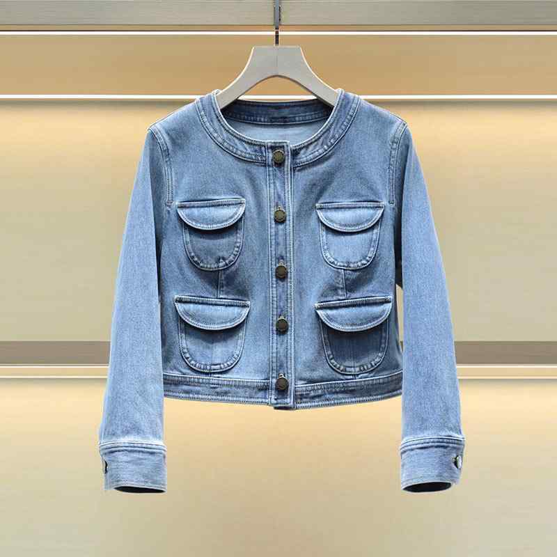 ・スタイル: カジュアル・ネックライン: クルーネック・袖丈: 長袖・カラー展開: ブルー・サイズ展開: S、M、L、XL
