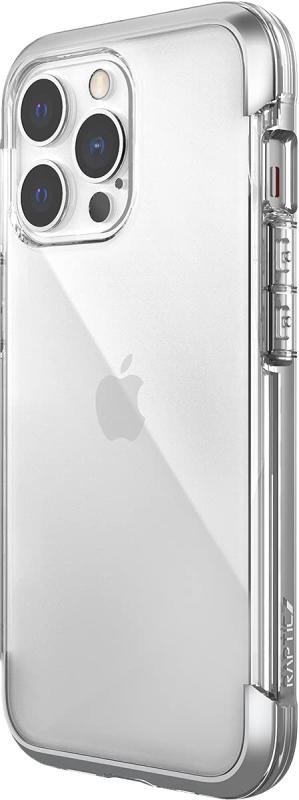 【RAPTIC】 iPhone13Pro 対応 ケース クリア 米軍 MIL 規格取得 透明 スマホケース 耐 衝撃 アルミ × PC × TPU 衝撃吸収 クリアケース カバー 耐衝撃 透明ケース ハード スマホカバー [ Apple i...