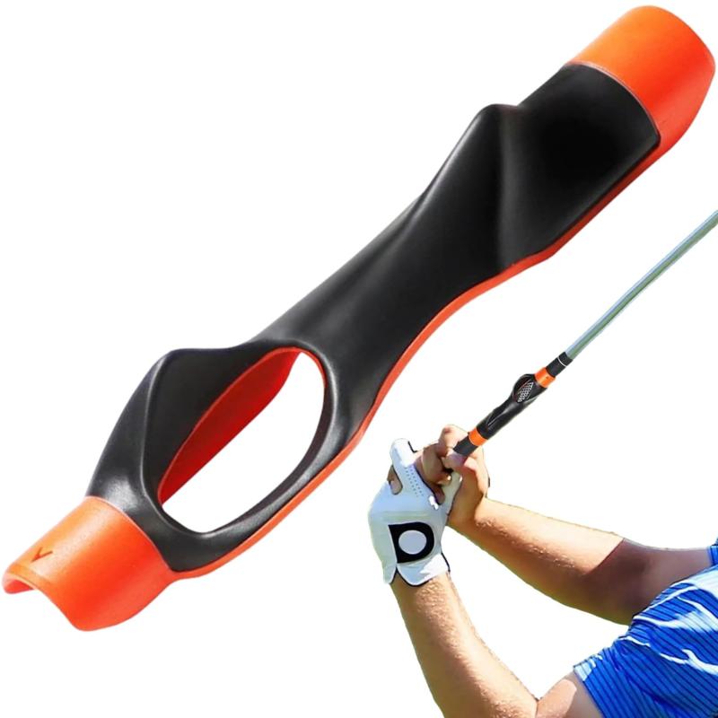 NOELAMOUR グリップ矯正器具 ゴルフ スイング練習機 グリップトレーナー ハンドグリップ 素振り軽量でコンパクトなグリップトレーナーなので、毎回の持ち運びに便利。スイング練習用に最適です。身についてしまった微妙なクセを修正し、理想的...