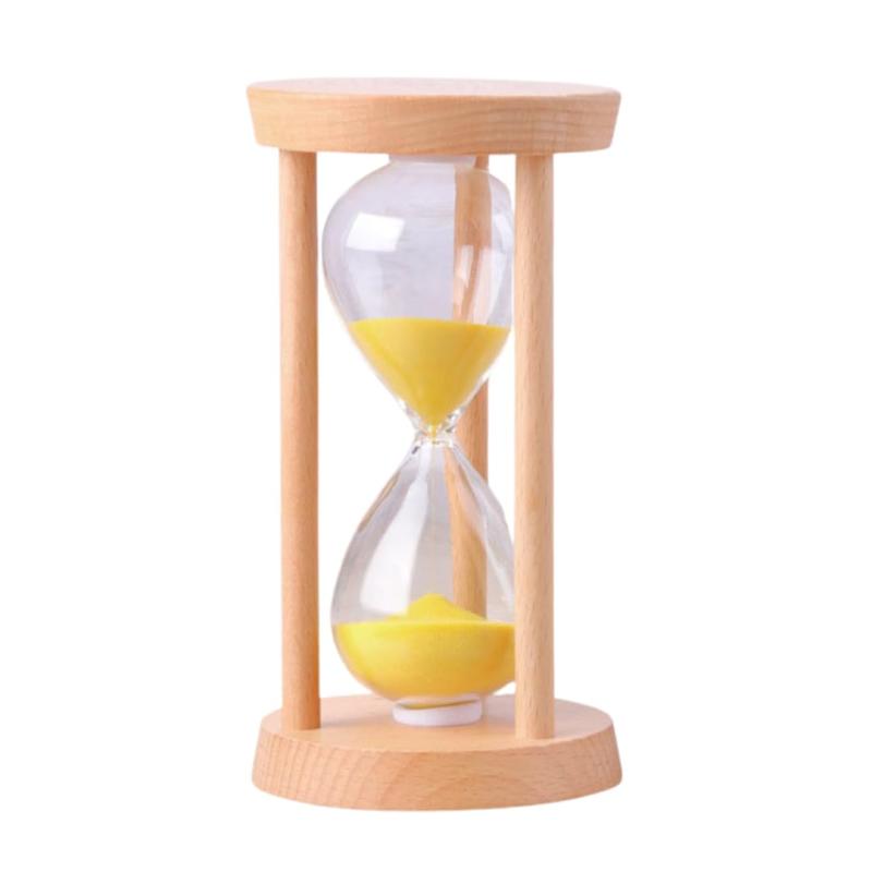 I'm so happy 砂時計 3分 5分 木製 サンドタイマー オシャレ インテリア かわいい サウナ 子供 時間管理【時間を計りつつインテリアとしても】この砂時計は、シンプルに時間を計る機能に加え、瞑想やリラックスタイムに最適な癒しの...