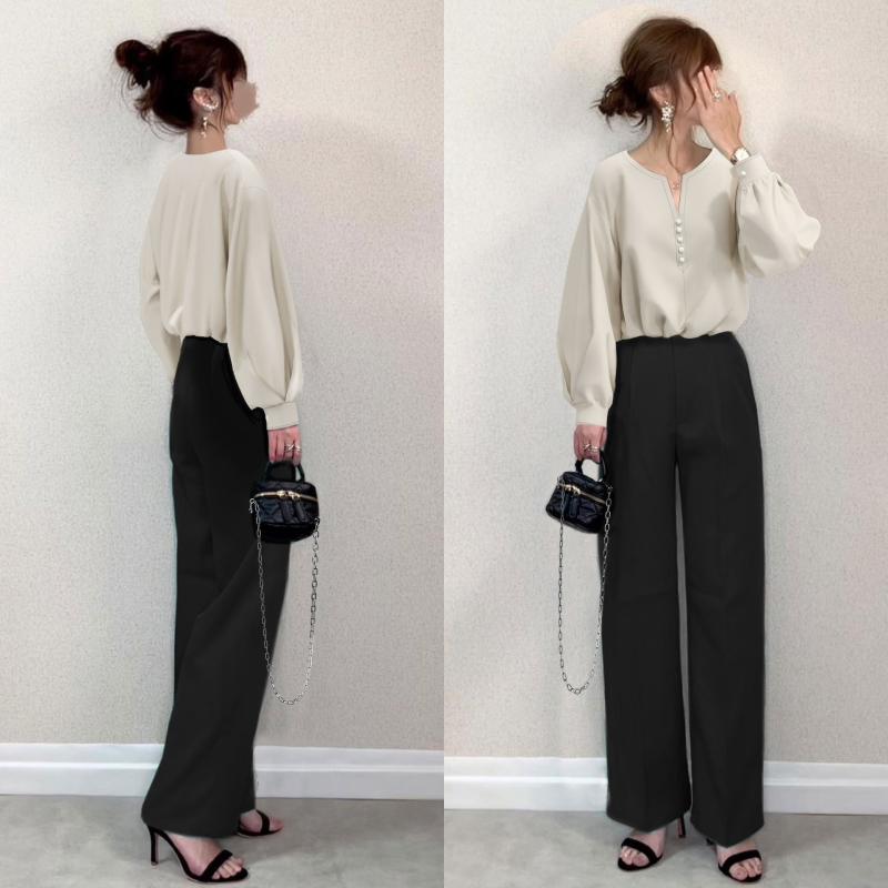 ・商品カテゴリ: シャツ・スタイル: 日系風・主な素材: 綿・ネックライン: Vネック・袖丈: 長袖・袖型: 普通袖・主な素材含量: 綿50%以上70%未満・カラー展開: 杏色・サイズ展開: S、M、L