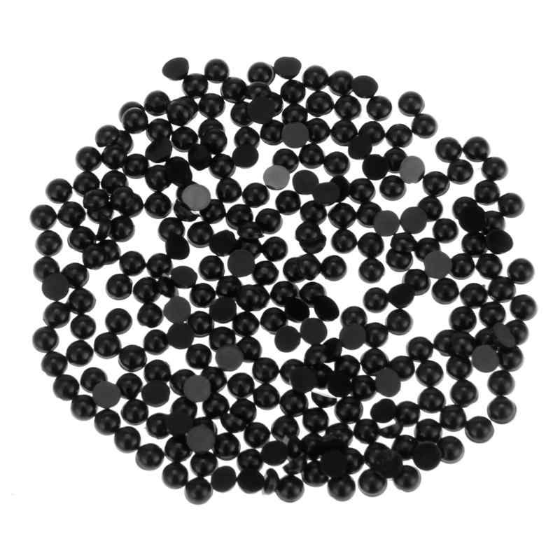 200個 人形 さし目 ぬいぐるみ目 テディベア 動物 クラフト ドールメイキング 縫製 DIY用 ブラック 3mm材質:プラスチック.サイズ：3mm、4mm、5mm、6mm、8mm、10mm、12mm、14mm、16mm、18mm、20m...