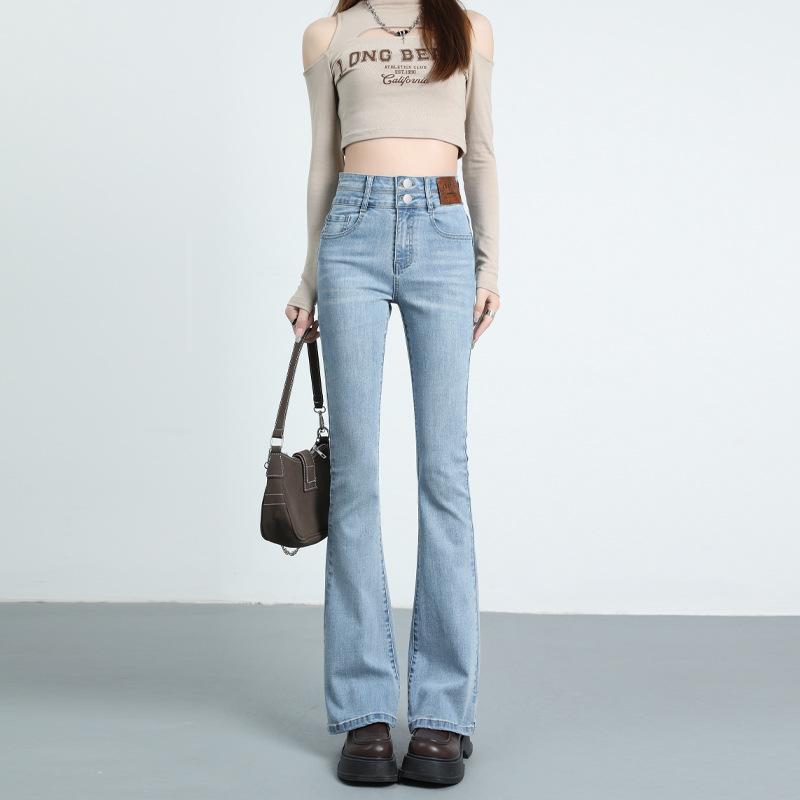 ・カテゴリ: 牛仔パンツ・スタイル: ストリート・主な素材: 綿80-90%・素材2: ポリエステル30%以下・デザイン: ストレートパンツ・パンツ丈: ロング・ウエスト: ハイウエスト・厚み: 中厚・装飾: ジップ・パンツ形状: 微喇・カ...