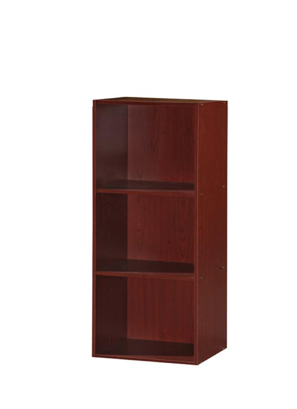 Hodedah 3 Shelf Bookcase
