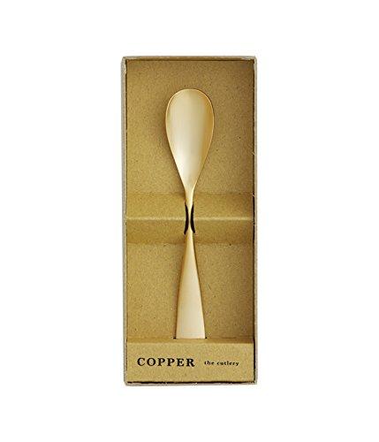 COPPER the cutlery カパーザカトラリー アイスクリームスプーン ギフトボックス プレゼント 手の熱で溶かしてすくう 熱伝導 純銅製 燕製