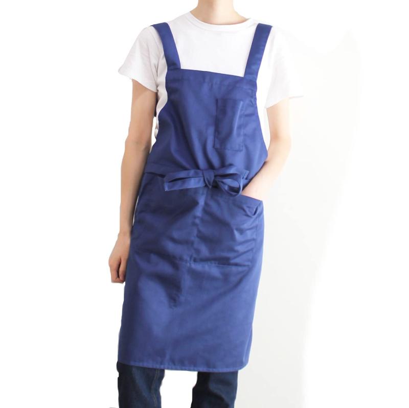 [NAPRON] H型 ショルダー ビブエプロン 軽い シンプル レディース ナプロン ブルーレーベルエプロン ナプロン NAPRON 日本製【寸法】着丈79.5cm×上幅24.5cm× 身幅72cm×裾幅74.4cm【品質】ポリエステル6...