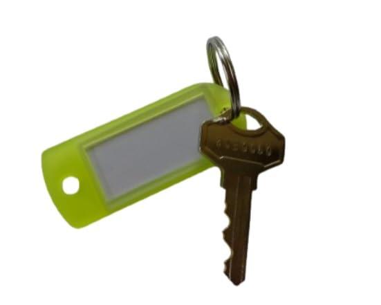 40E0060 アルファ南京錠用純正キー 1本（鍵札付き・黄色）