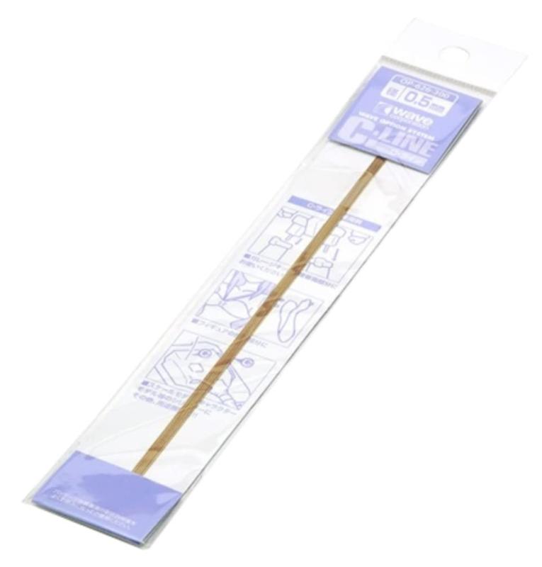 ウェーブ オプションシステムシリーズ C・ライン 径0.5mm 6本入 ホビー用素材 OP-626オプションシステムシリーズロボットやフィギュアなどの接合部の補強に使用できる真ちゅう線アンテナ表現や手作りのヒンジの軸など、まさに用途無限大6本入り