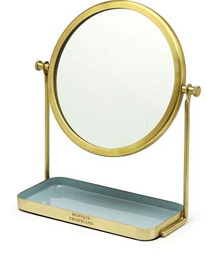 goody grams monique chartland ENAMEL MIRRORサイズ : 幅23.8×奥行9.5×高さ26.5cm材質 :真鍮注意事項　：　職人が手作業で加工していることもあり、塗装のはみだしやはがれ、金属のゆがみや...