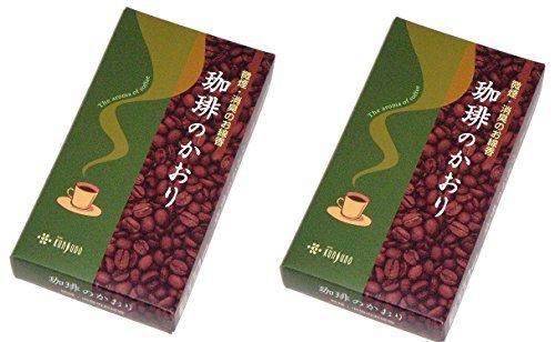 薫寿堂のお線香 珈琲のかおり 100g×2セット原産国 : 日本原材料 : 椨粉、香料、炭内容量:100g×2セット